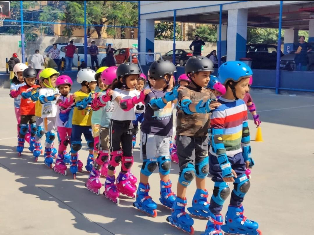 Skating coaching at Decathlon Hennur Batch-1