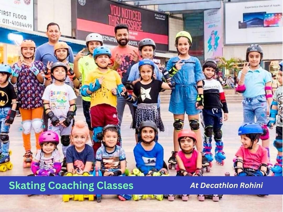 Skating Coaching Classes at Decathlon Rohini #playAllSummer Batch 4