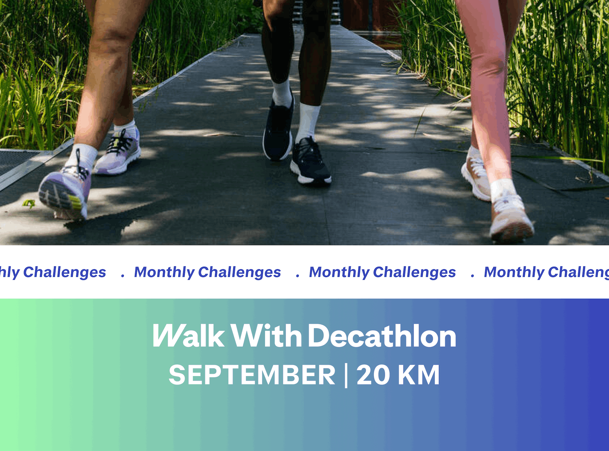 Walk with Decathlon